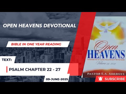 Open Heavens Bible in One Year Reading 09-06-2025