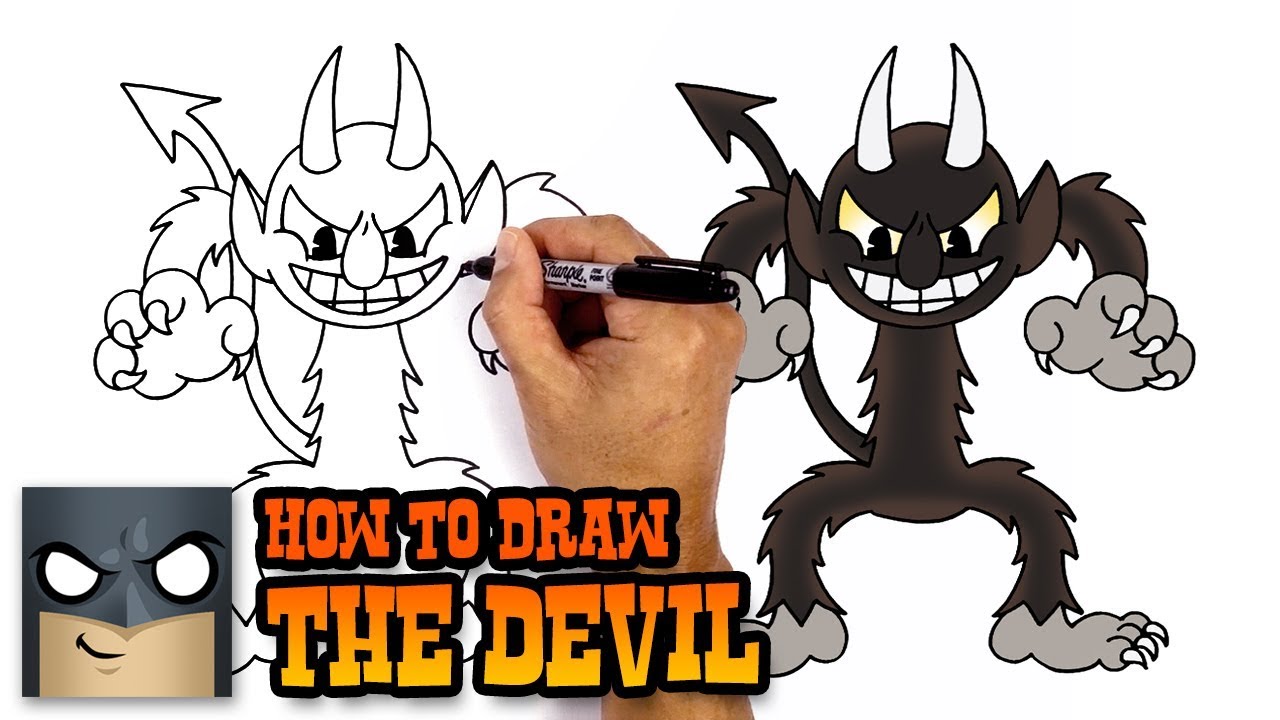 How to Draw The Devil | Cuphead