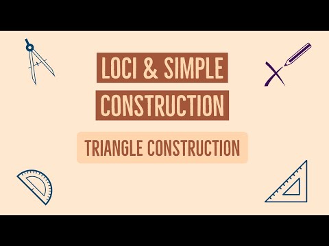 Constructions: Triangles Video Lecture - Mathematics for Grade 10