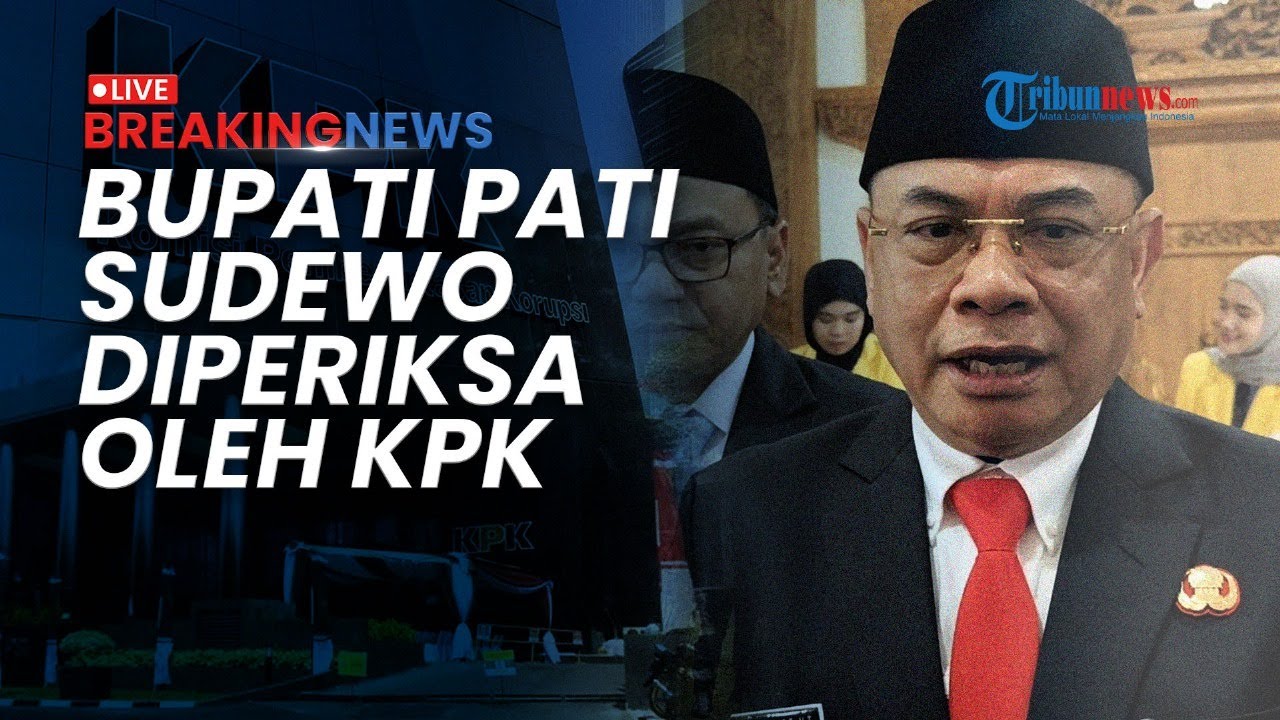 BREAKING NEWS: Bupati Pati Sudewo Tiba di KPK Diperiksa soal Kasus Suap DJKA, Akan Jadi ...