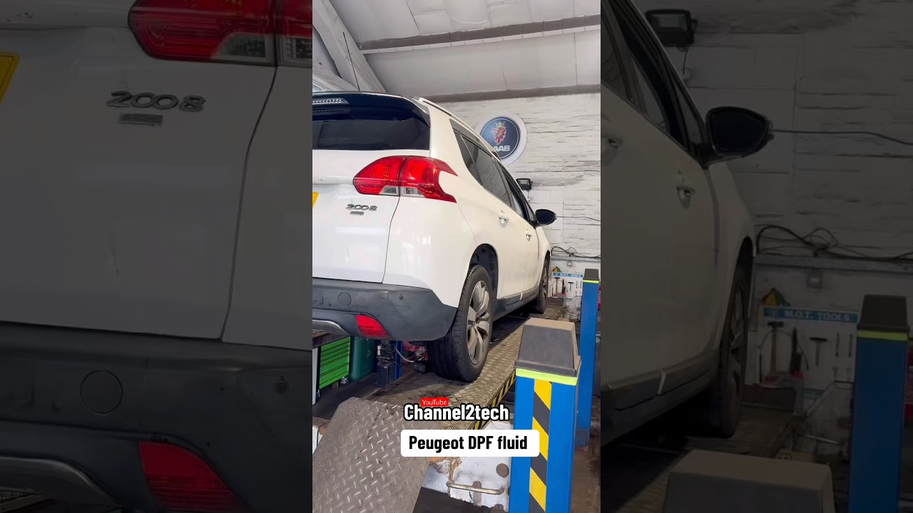 Peugeot dpf Fluid change/ top up #garage #tepair #cars #tools #mechanic #diy