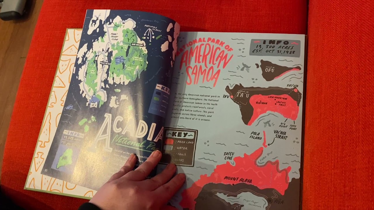 Friday Read Aloud: National Parks Maps