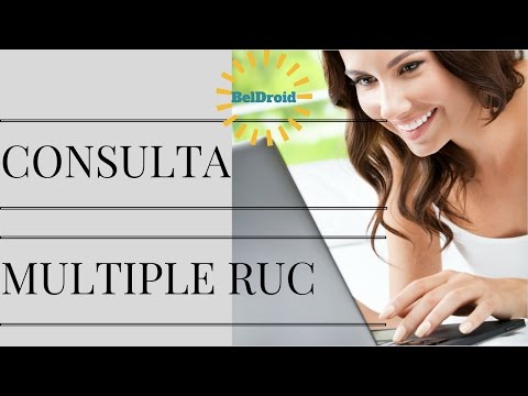 Consulta Multiple De RUC SUNAT