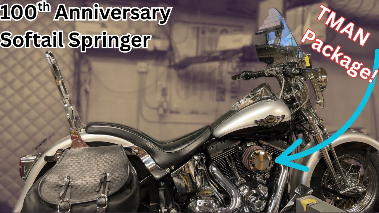 2003 Harley Davidson 100th anniversary Softail Heritage Springer | TMAN Package!
