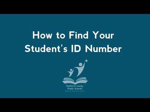 How to Find Your Student's ID Number