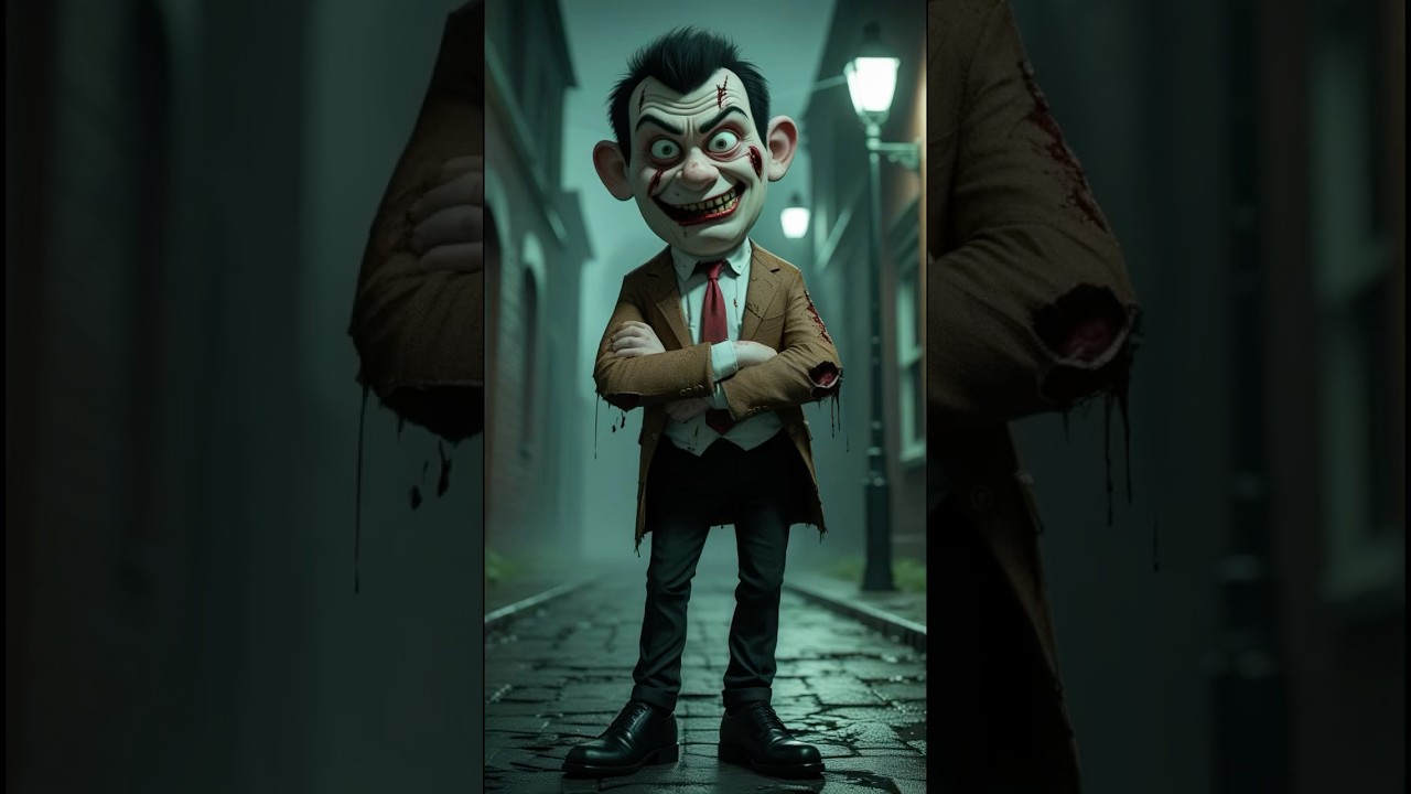HORROR VERSION OF MR BEAN CARTOON CHARACTERS #shorts #mrbean #aiart