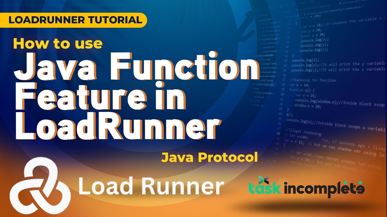 How to use Java Function Feature in LoadRunner Java Vuser Protocol