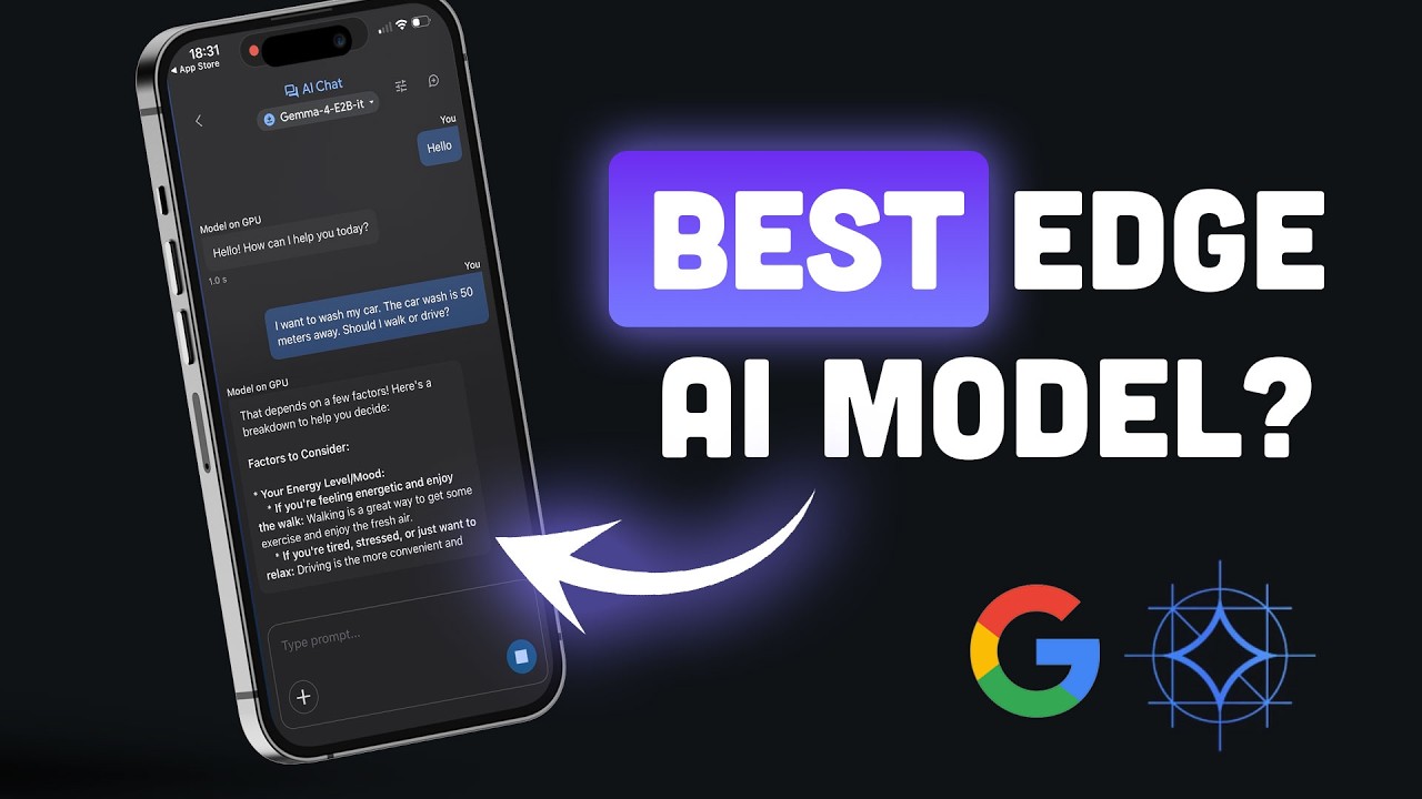 Did Google Just Make The ULTIMATE Edge AI Model? (Gemma 4)
