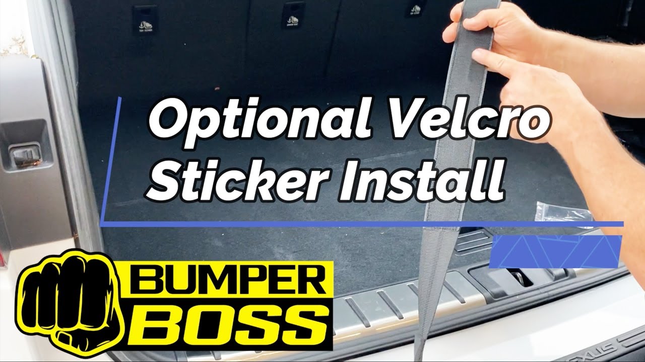 BumperBoss - Optional Velcro Installation