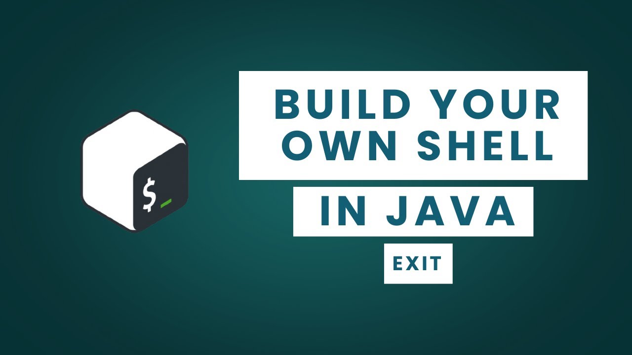 Build your own Shell | Exit | Java