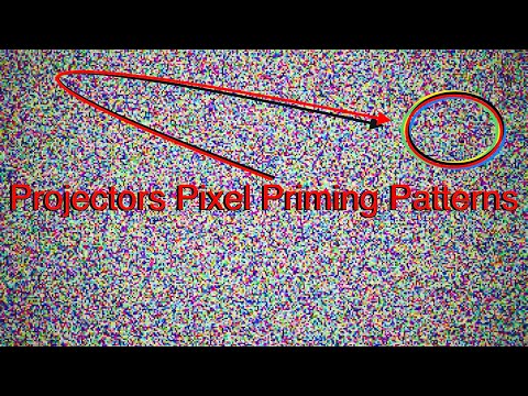 Projectors Pixel Priming Patterns to Exercise Imagers (NO AUDIO)