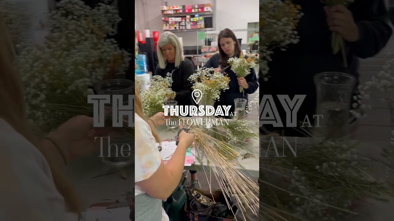 DIY Wedding Flowers at The Flowerman