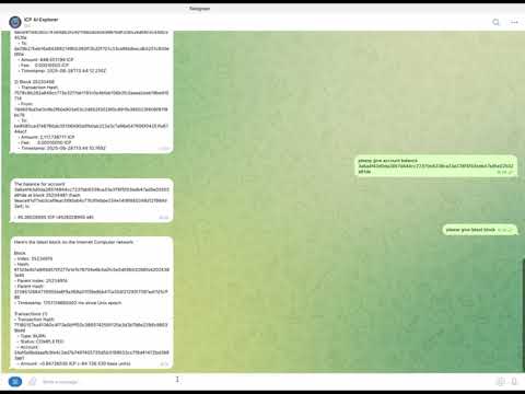 ICP AI explorer