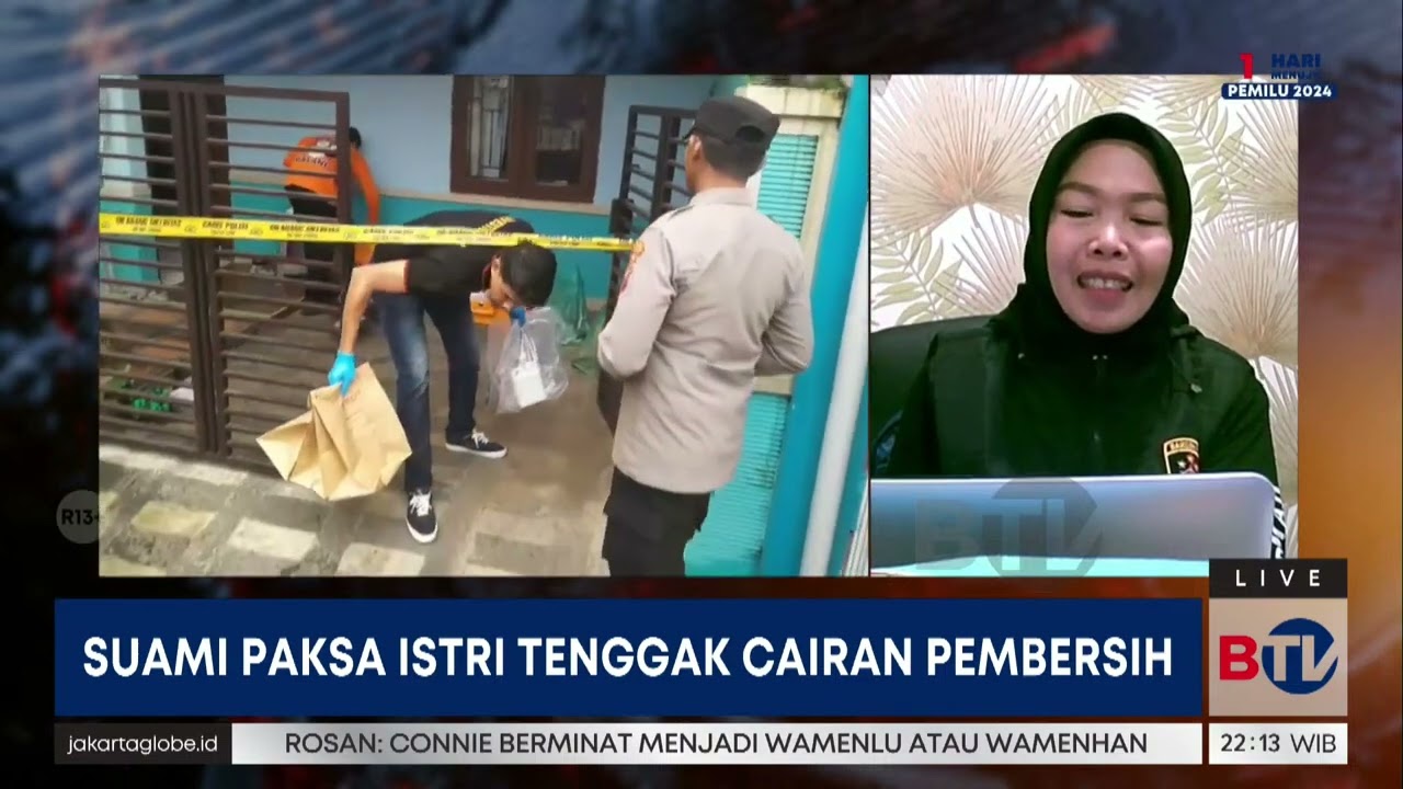 KEJAM! Suami Paksa Istri Minum Cairan Pembersih Hingga Meninggal