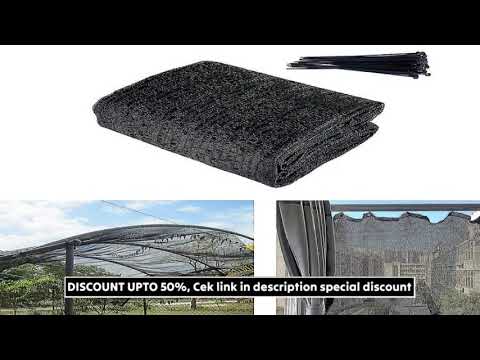 Versatile Sunblock Mesh Sun Shade Sail for Reliable Greenhouse Shade Solution Resistant Green 4x5m