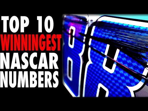 Top 10 WINNINGEST NASCAR Numbers