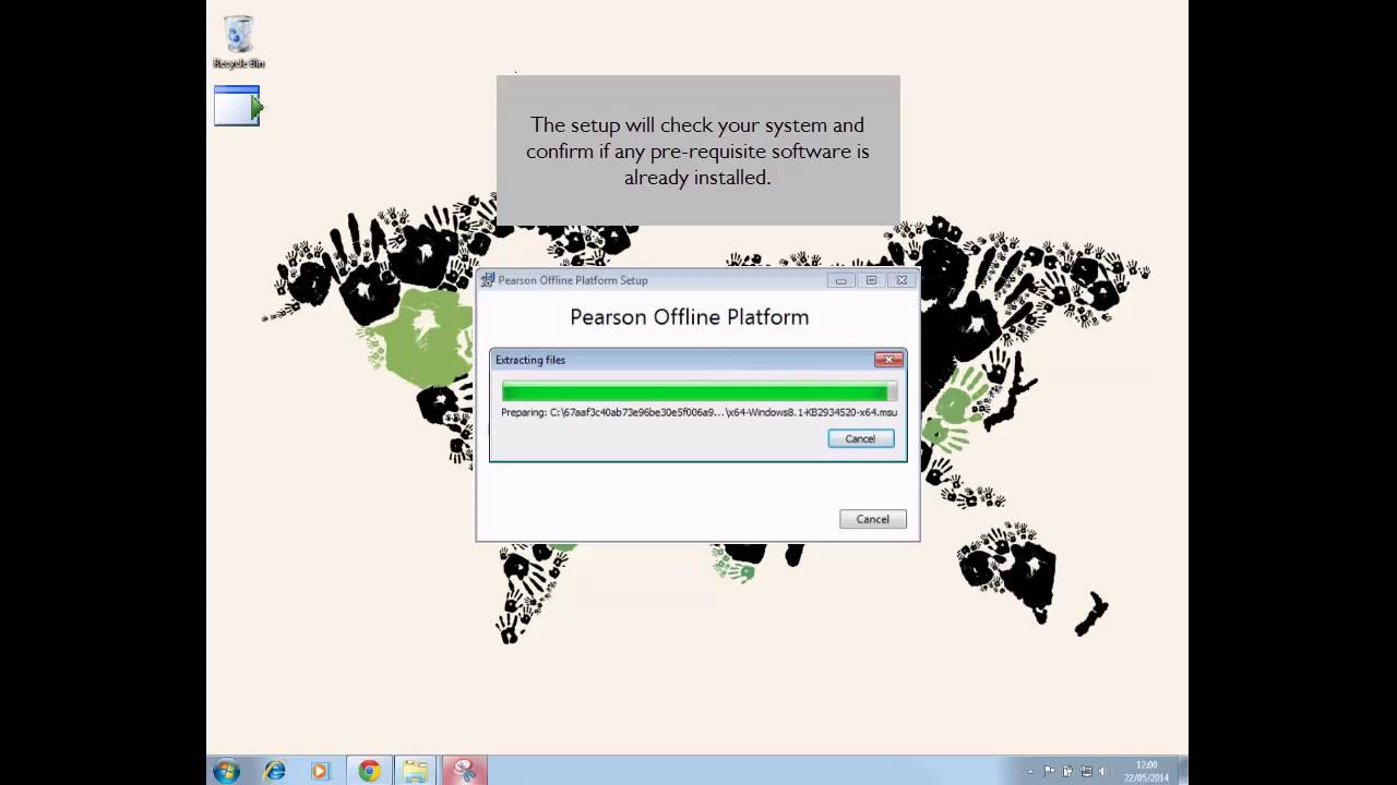 Pearson onscreen Platform (PoP) - Installation