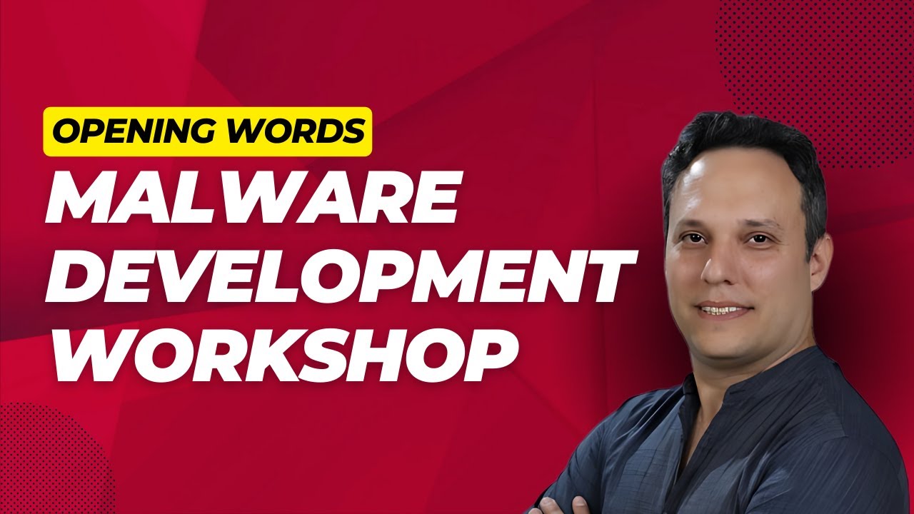 Intriguing Introduction to Malware Development Workshop by Lior Mazor