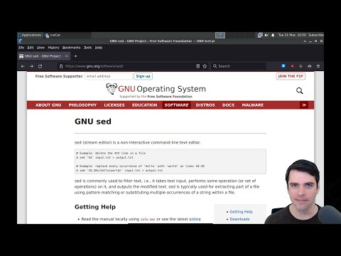 Let's read the GNU Sed source code