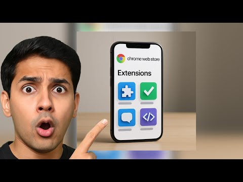 chrome web store extensions on phone