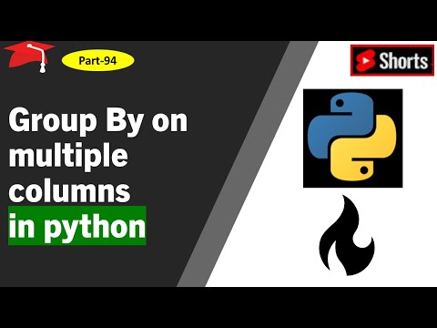 Python (Pandas): Group By on multiple columns #shorts