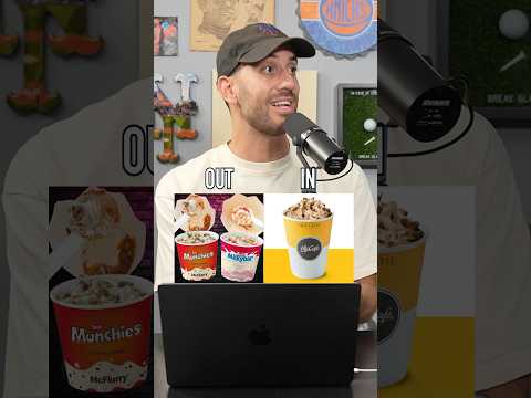 NEW MCDONALDS MENU! DO you Like The Changes? #shorts #menu #food #mcdonalds #fastfood