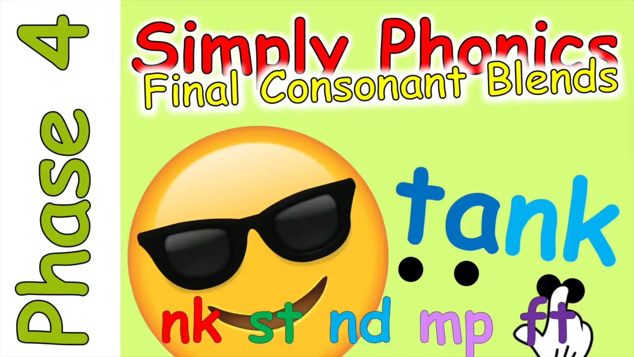 Simple phonics( final consonant blends ) phase 4