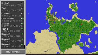 Travellers Map Mod Para Minecraft 1.16.4, 1.15.2 | ZonaCraft