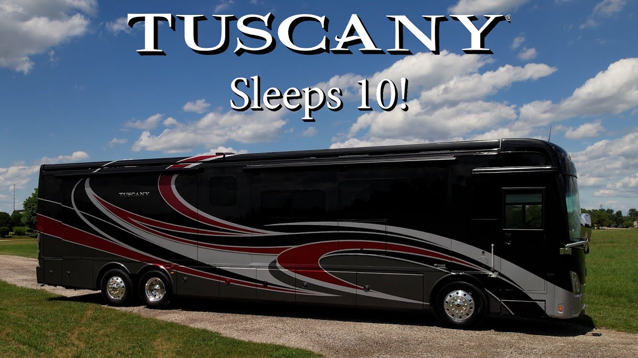 This 2023 Thor Tuscany RV Is a Mansion on Wheels, Accommodates Up to ...