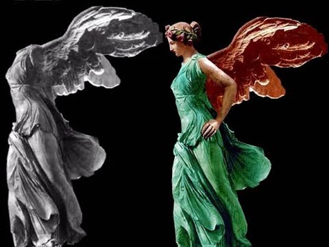 Colors of Ancient Europe β Nike Greek goddess of victory