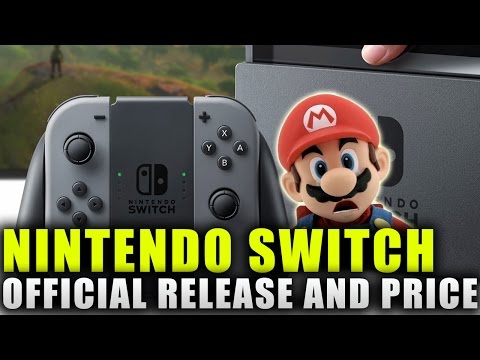 "Nintendo Switch Price" and Release Date - Nintendo Switch Tokyo Presentation 2017