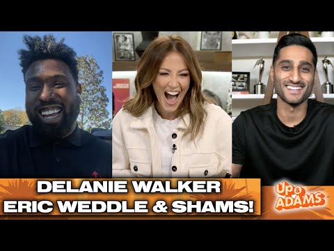 Delanie Walker on Retirement & Shams Charania on Breaking News with Kay Adams | Up And Adams