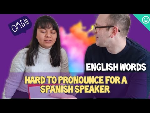 10 +1 English words hard to pronounce for Spanish speakers | International couple