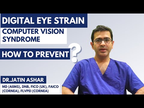 Tips and Eye Exercises to Prevent Digital Eye Strain | How to Prevent Computer Vision Syndrome