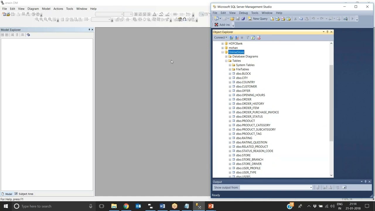 Data Modeling Lessons   Reverse Engineering in ERWIN