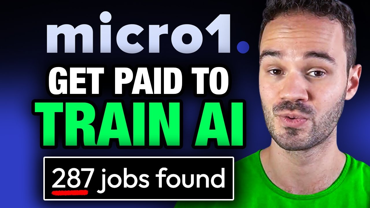 I Found The BEST AI Training Gig? (Micro1 Review & Tutorial!)