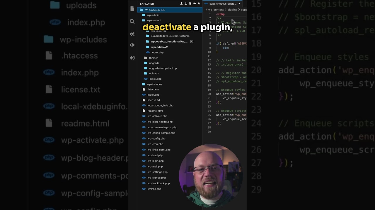 Make Easy Plugin Conflict Tests in WordPress using WPCodeBox IDE!