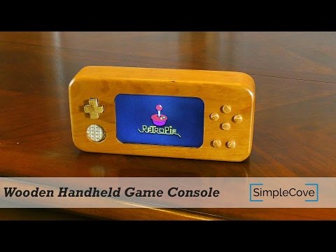 Wooden Handheld Game Console