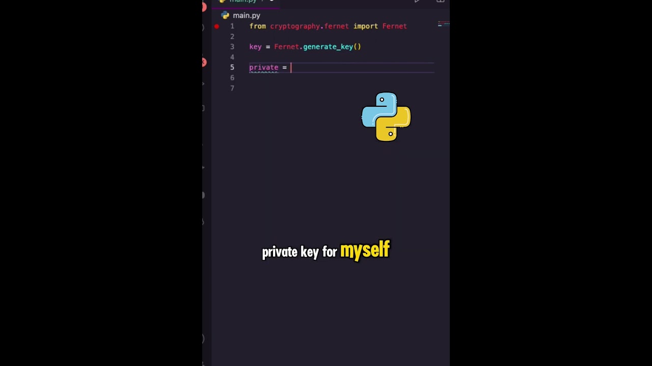 Master Encryption: Python Techniques for Secret Messages #pythontutorial #shorts
