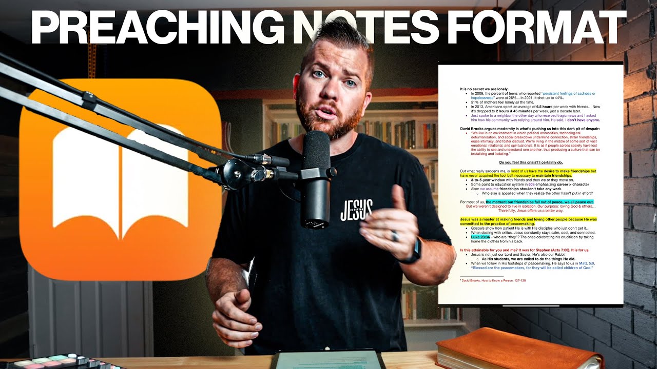 Color Code Your Preaching Notes