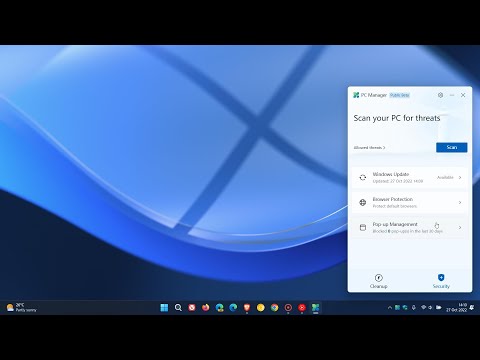 UPDATE Microsoft's PC Manager optimizer app has received an update with new Pop-up management