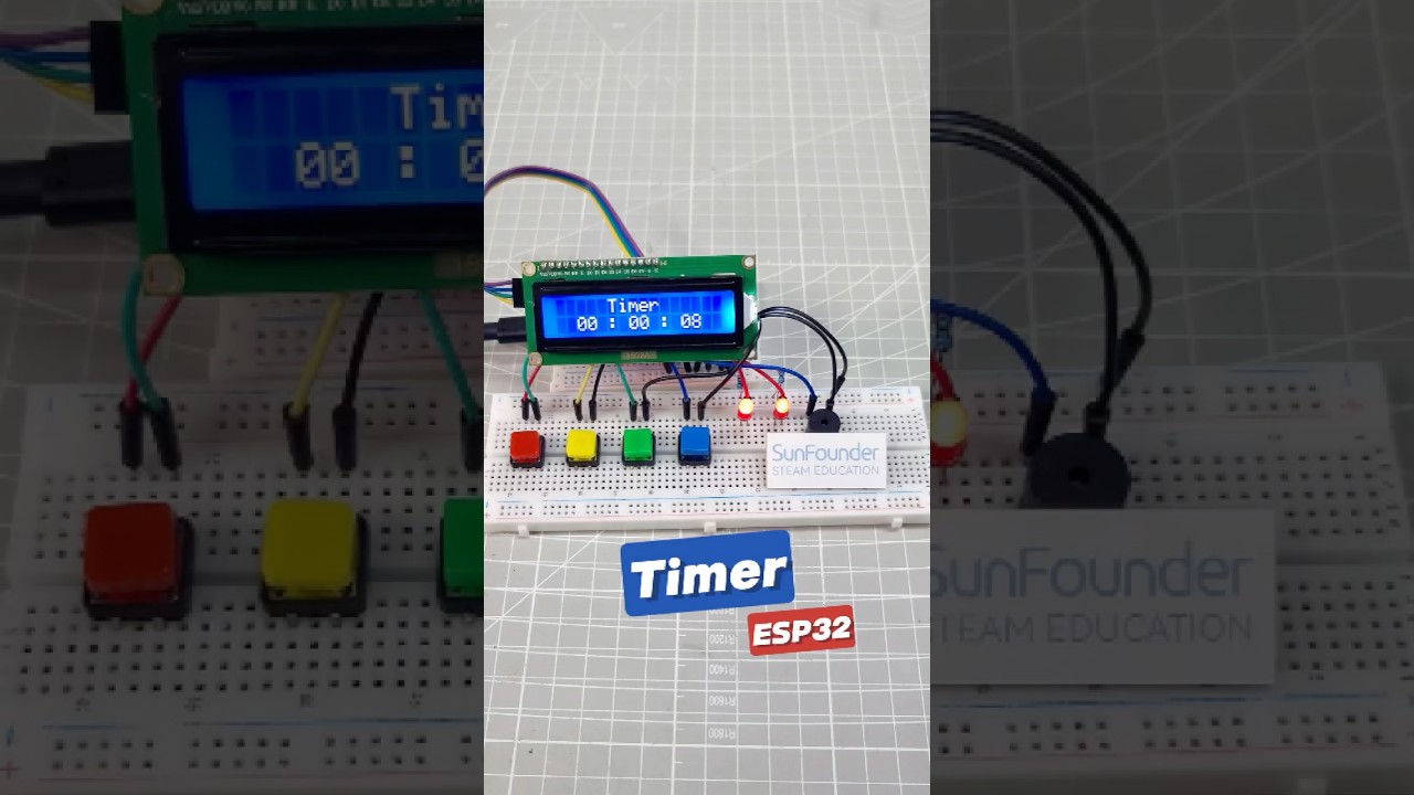 DIY this Smart Countdown Timer in 5 Mins! ⏱️ #arduino #arduinoproject