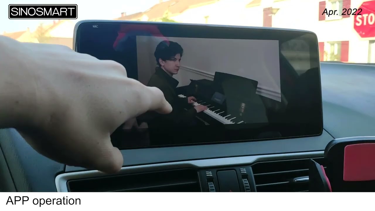Sinosmart 10 25 inch Android screen operation for Mazda 3 BN BM Alexa Mazda 2, CX-5 2013-2020