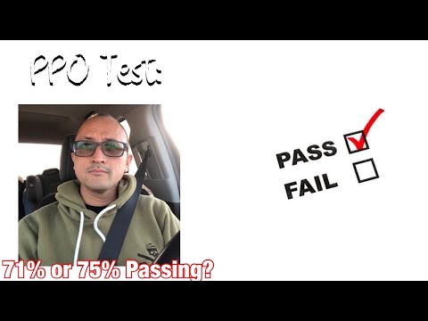 What’s the Passing Score for the CA PPO Exam? Is it 71% or 75%?