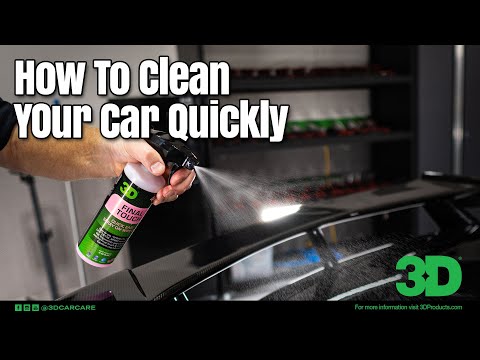 How to clean your car quickly - 3D Final Touch