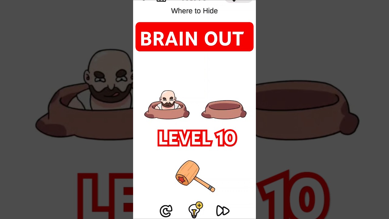 Where to hide Brain out prank plan level 10 #games #braintwister#mindtricks #brainteasers #brainout