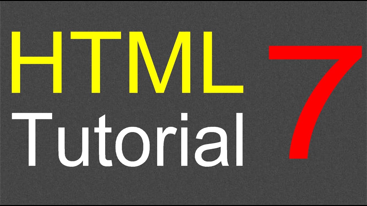 HTML Tutorial for Beginners - 07 - Adding a image to a web page