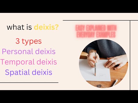 what is pragmatics? deixis imp pragmatic concepts