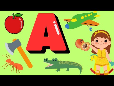Words starting with letter A words that start with A | A letter words | Phonics letter A |