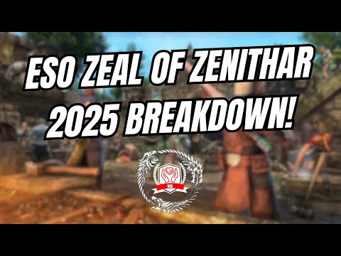 ESO - Zeal of Zenithar 2025 Event Guide!